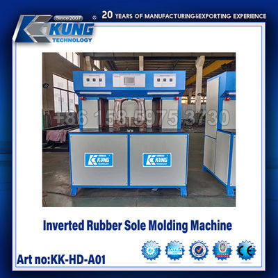 Inverted Rubber Sole Molding Machine Rubber Outsole Making Machine